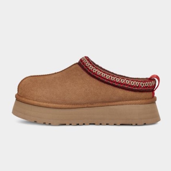 UGG | Shoes | Nib Ugg Tazz Platform Clog Slipper Shoe Chestnut 6 | Poshmark